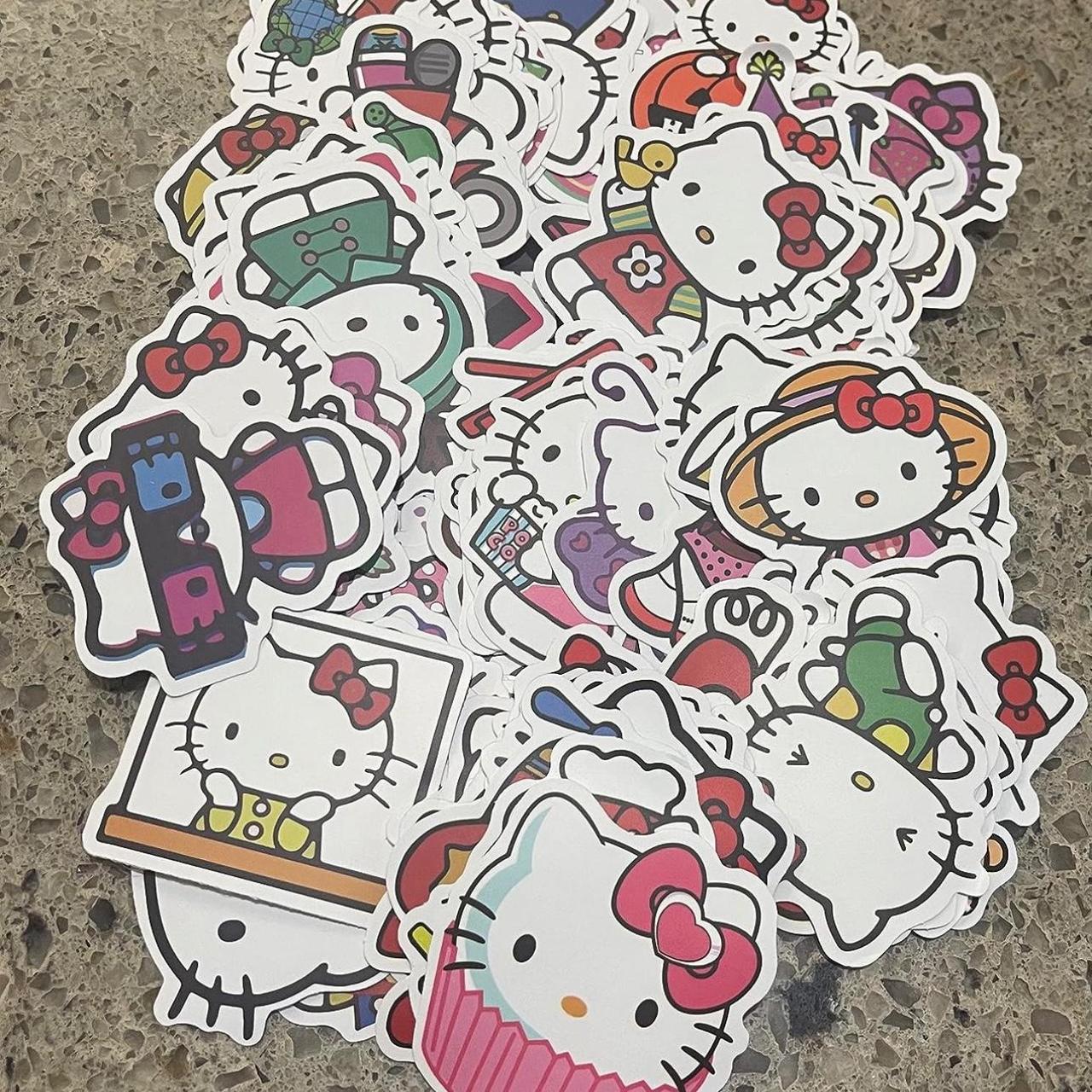 Bulk 10pc hello Kitty Variety Stickers - Depop