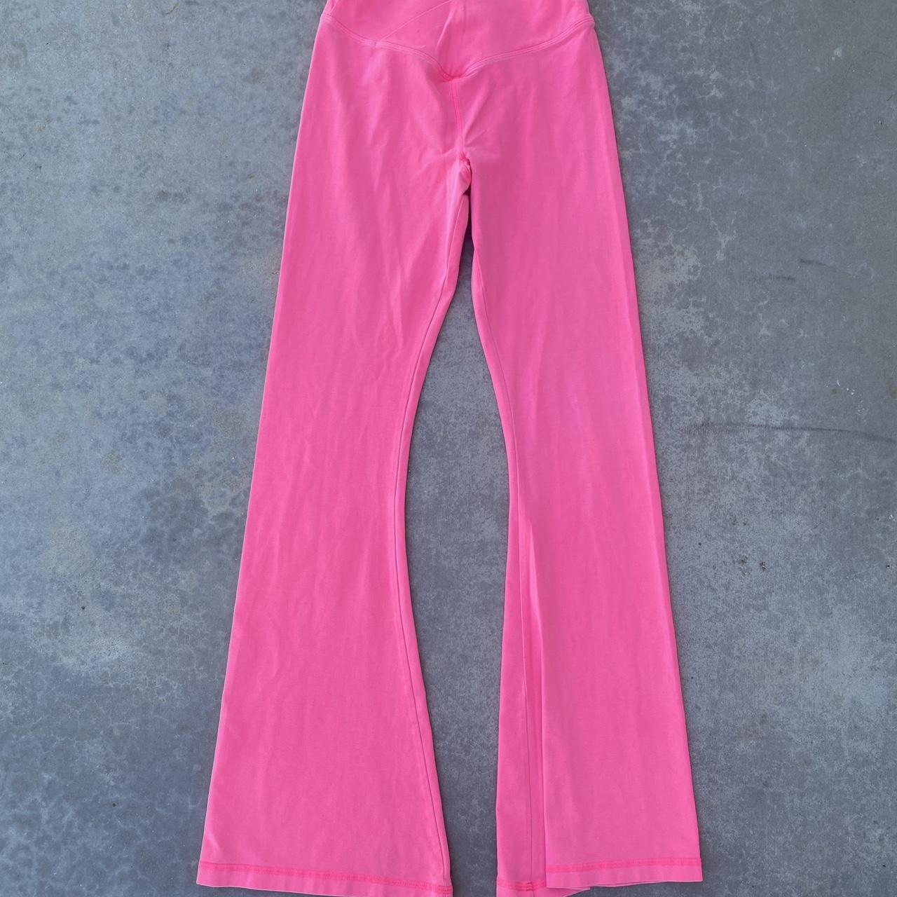 Victoria Secret/ Pink crossover flares -size... | Depop