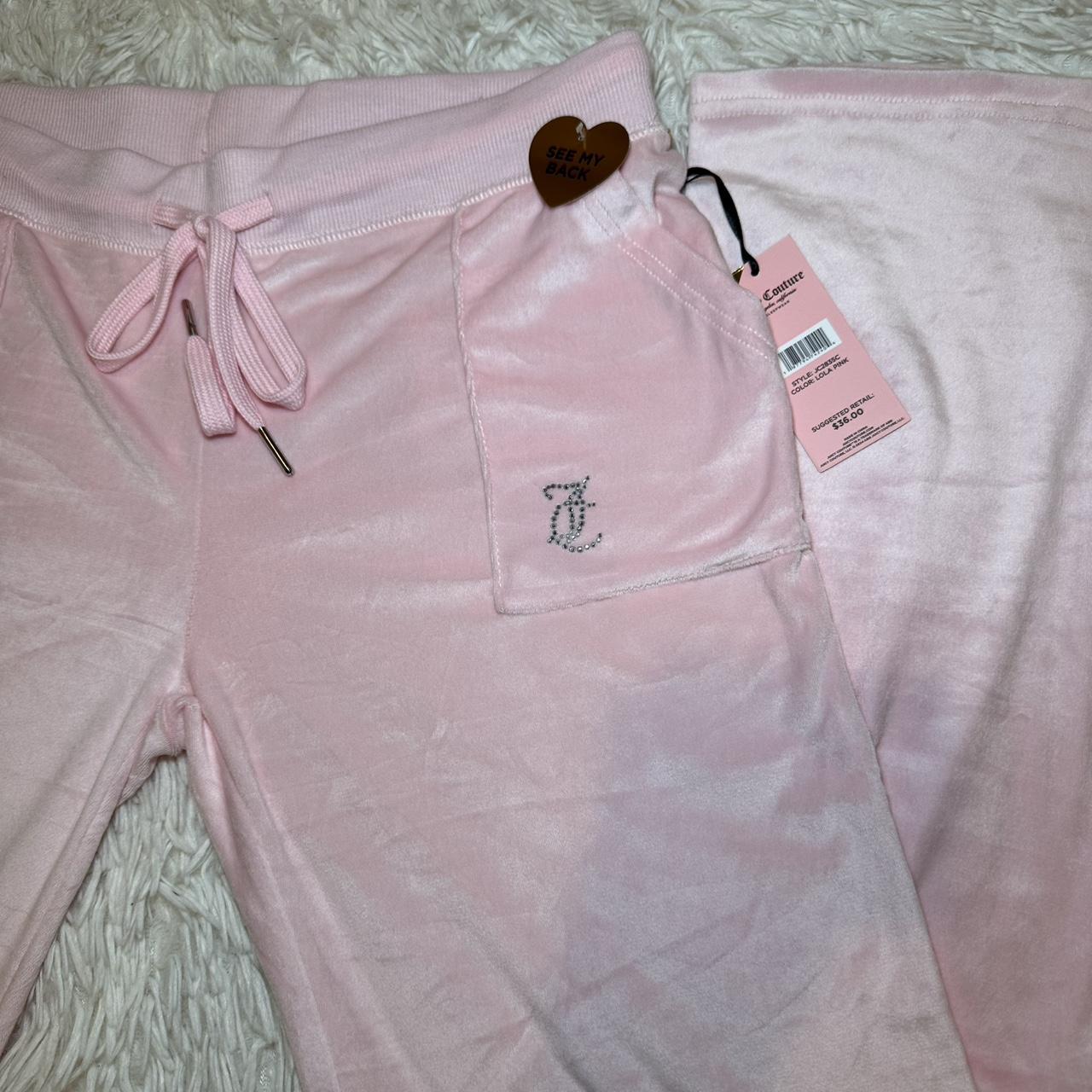 Pink Juicy Couture pajama set 💕 Size: Medium (true... - Depop