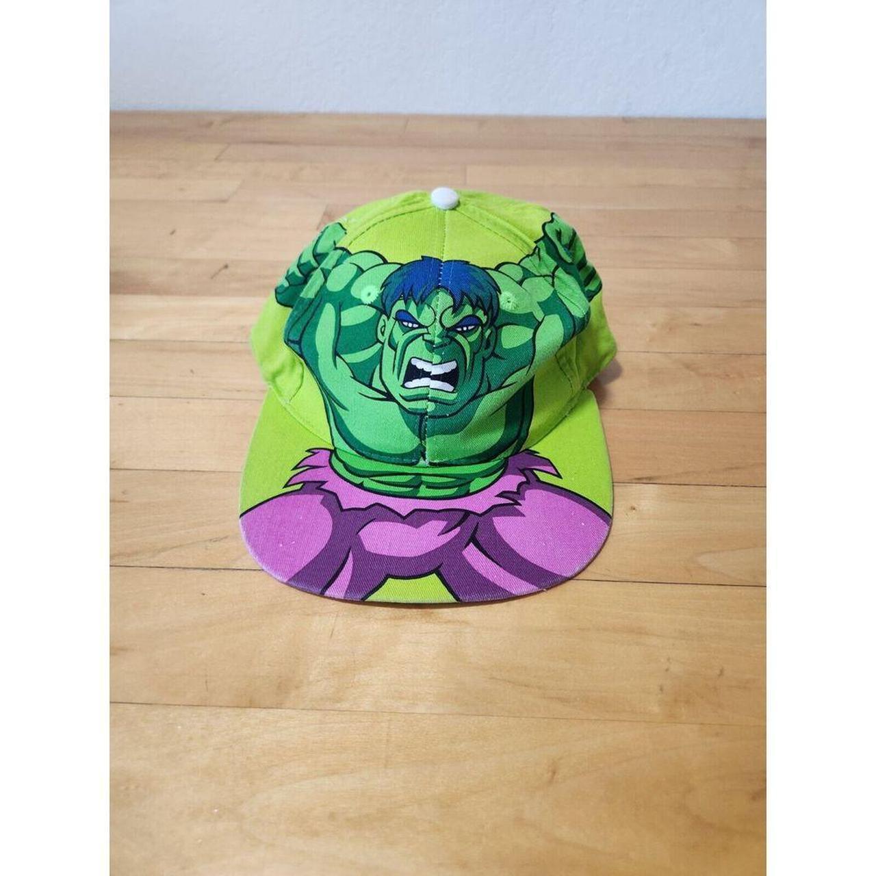Vintage RARE 1997 The INCREDIBLE HULK Cap ORIGINAL... | Depop