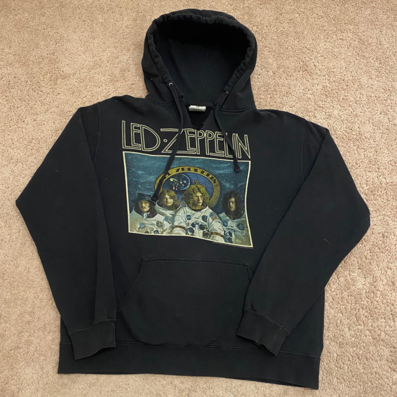 Vintage 2005 Led Zeppelin World Tour Hoodie Size:... | Depop