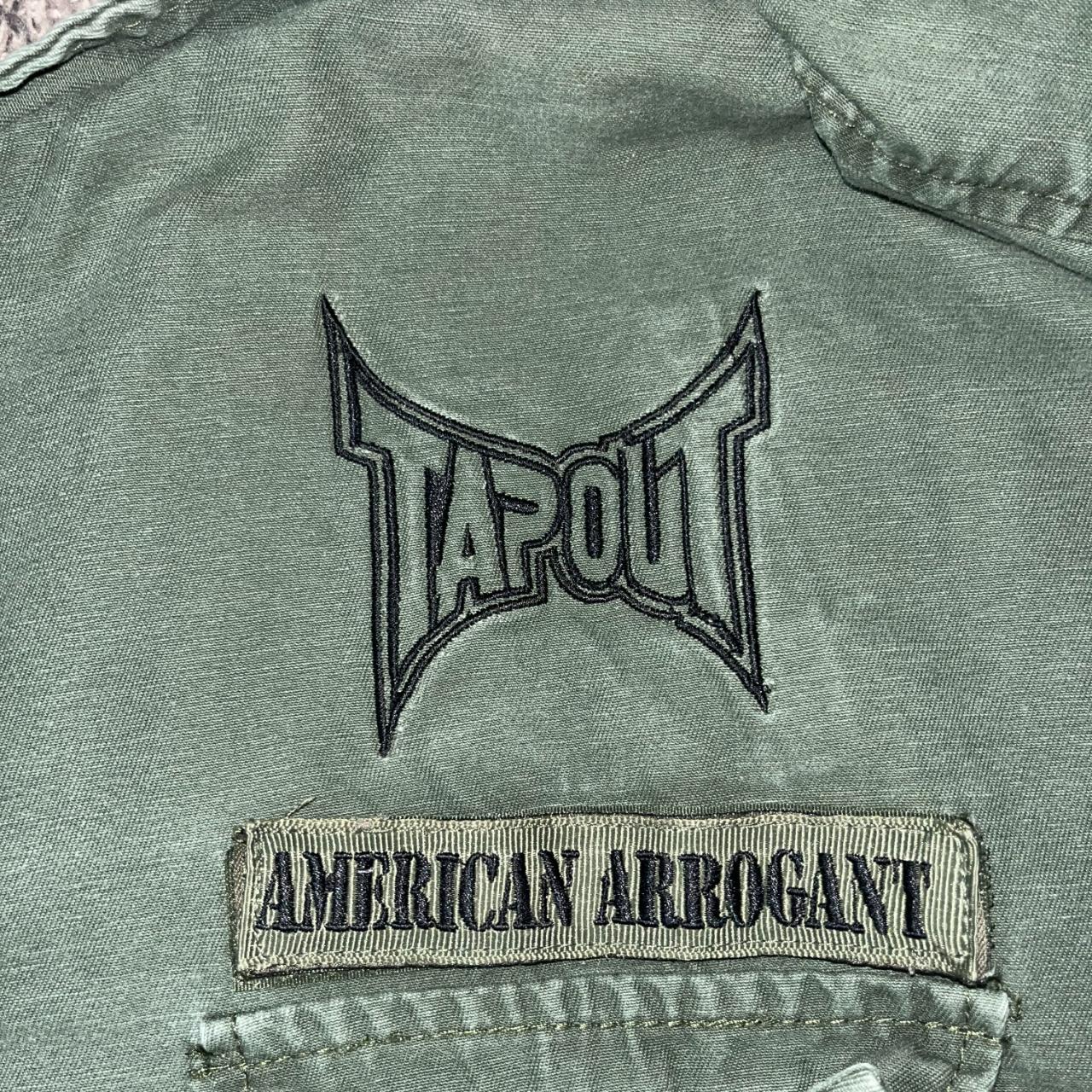 Vintage Tapout American Arrogant Military... - Depop