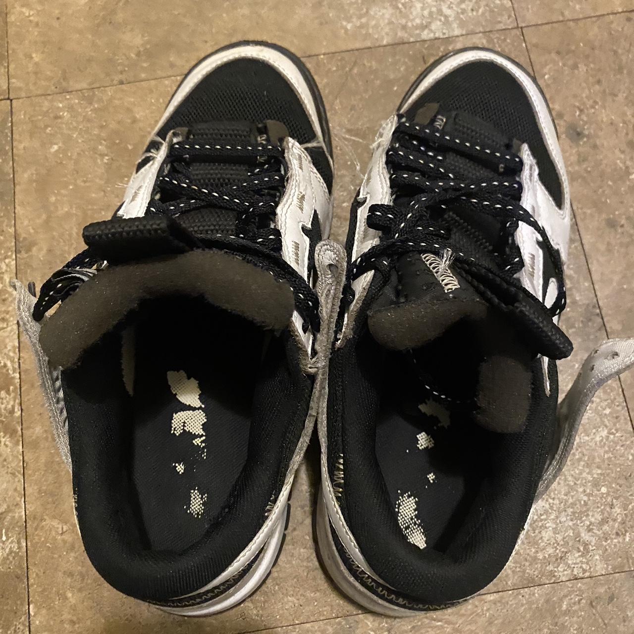 Slightly worn reverse panda dunks for a low price - Depop