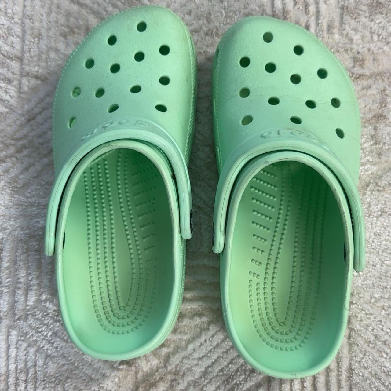 Mint Green Crocs Classic Clog #Crocs #clogs U.S.... | Depop