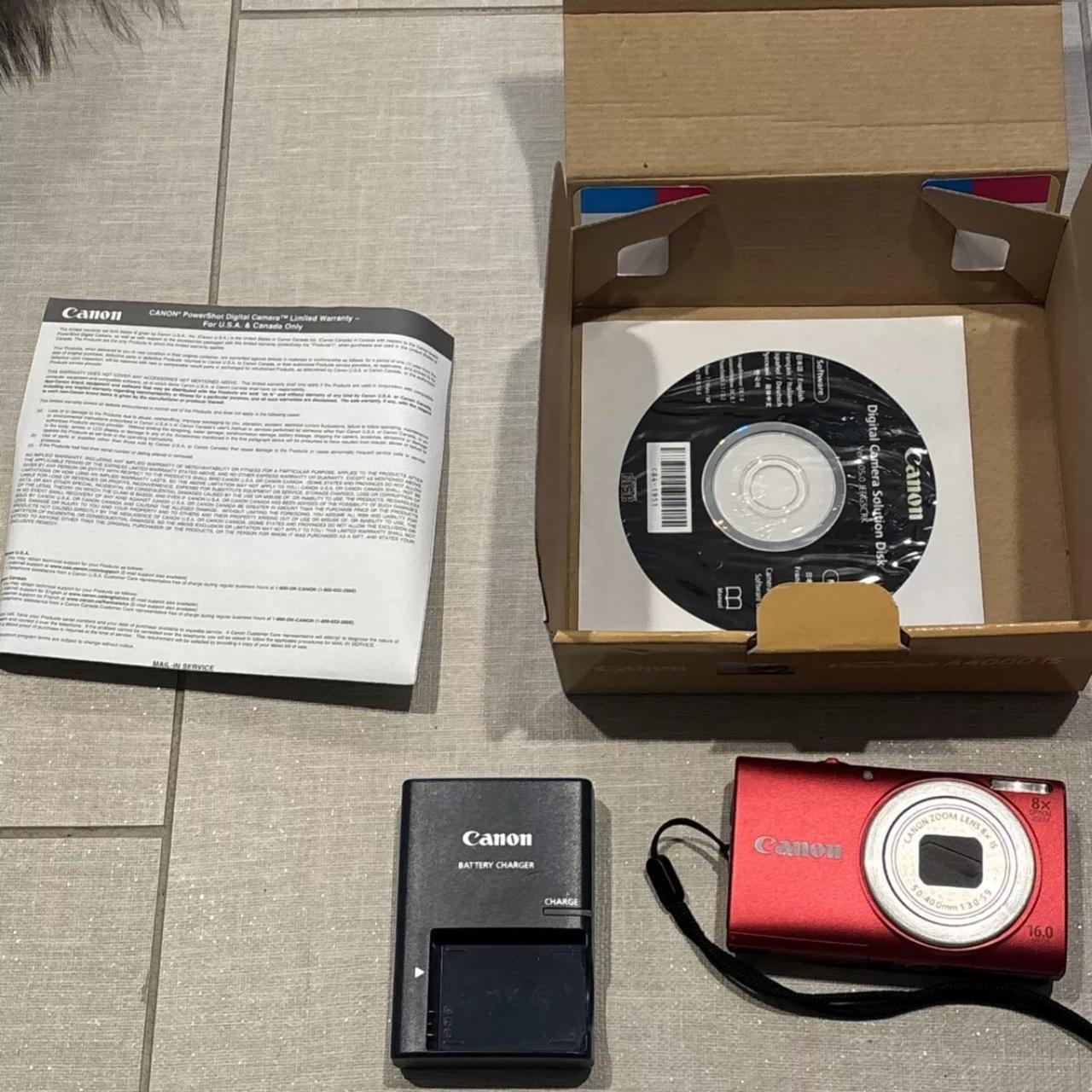 Canon PowerShot A4000 IS 16.0MP Digital Camera -... | Depop