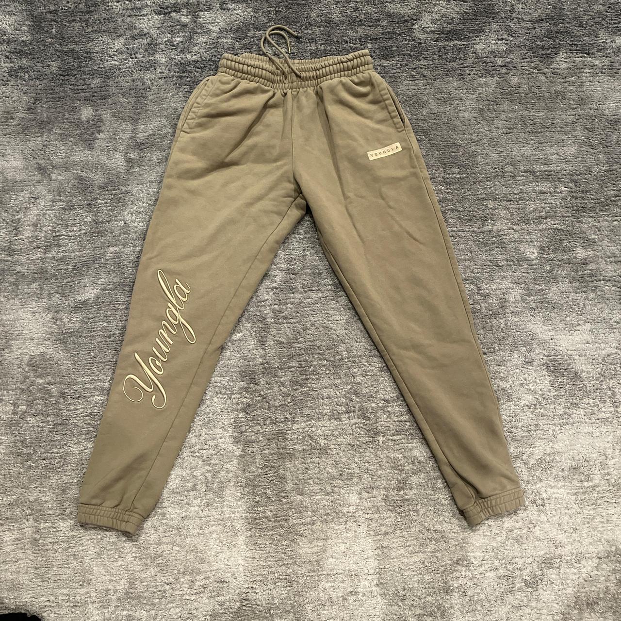 Tan YoungLA Signature Sweats | Depop