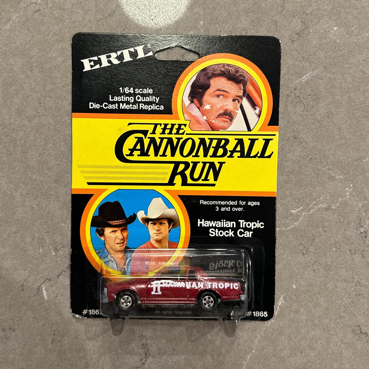 ERTL CANNONBALL RUN HAWAIIAN TROPIC CAR BURT... | Depop