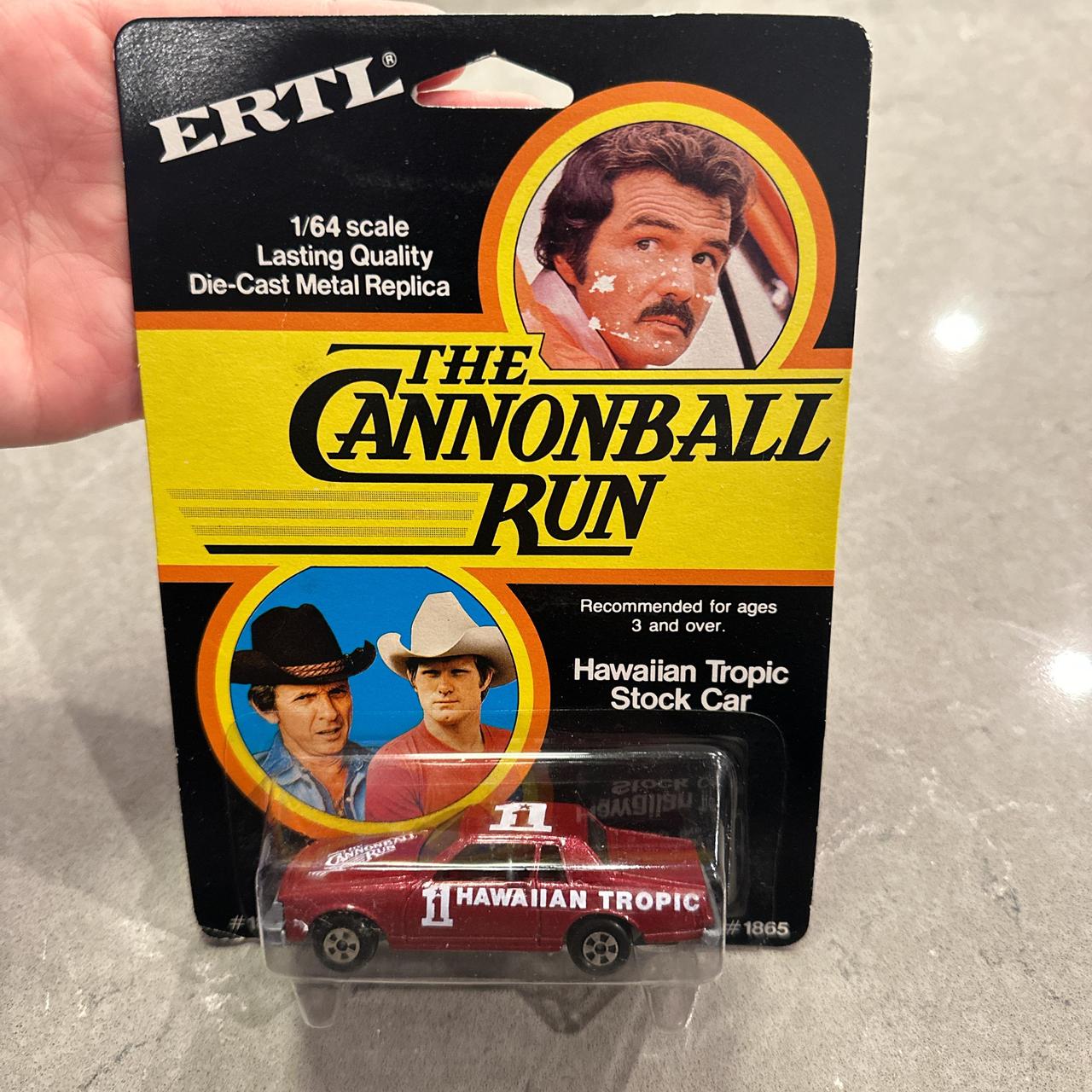 ERTL CANNONBALL RUN HAWAIIAN TROPIC CAR BURT... | Depop