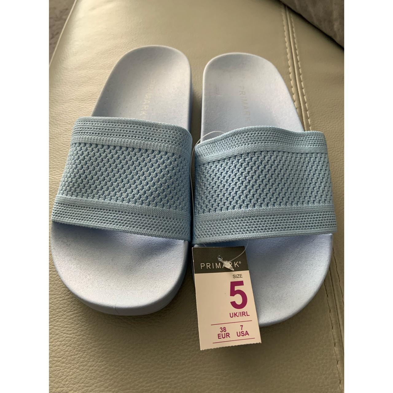 Blue sandals Not worn - Depop