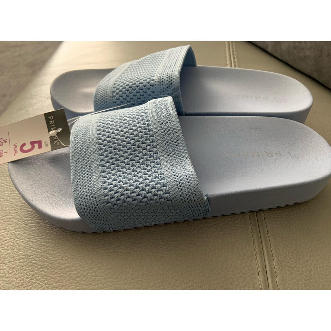 Blue sandals Not worn - Depop