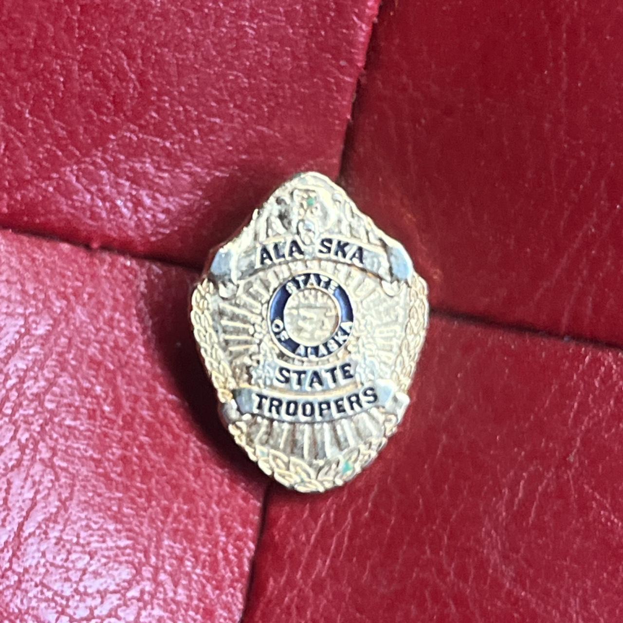 Alaska State Troopers SERT badge patch and pins... - Depop