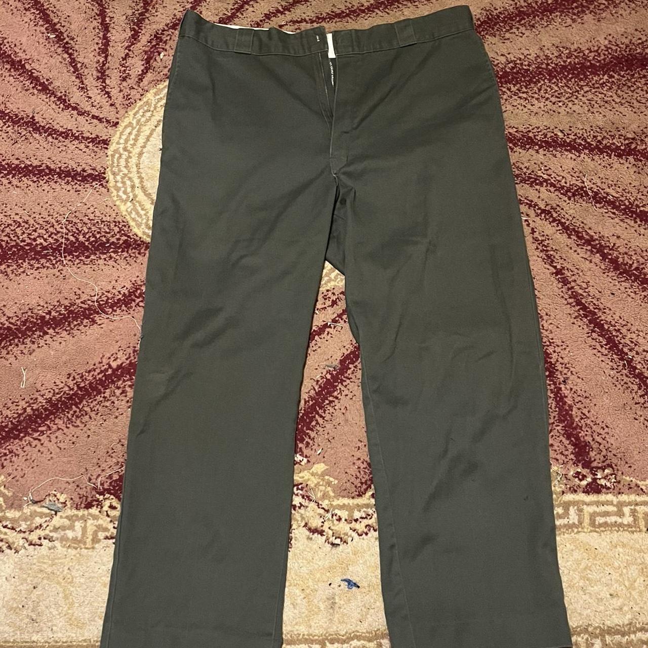 Green Dickies Pants Original Fit 38x34 Depop