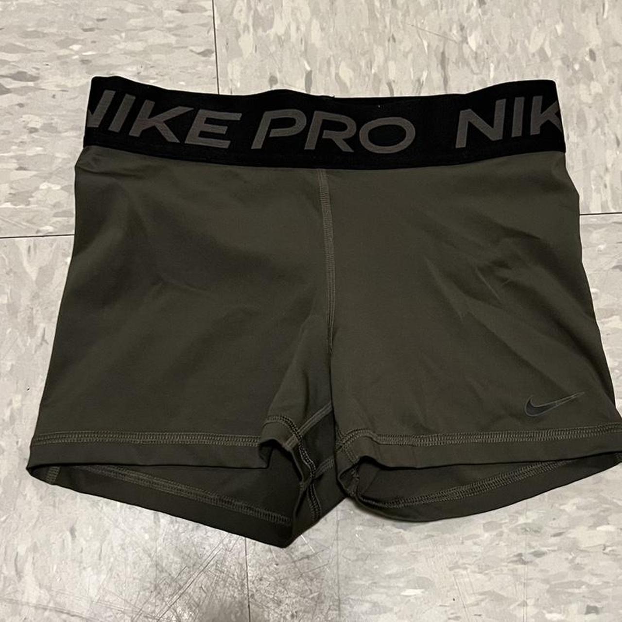 Olive green Nike pros #nike #nikepros | Depop
