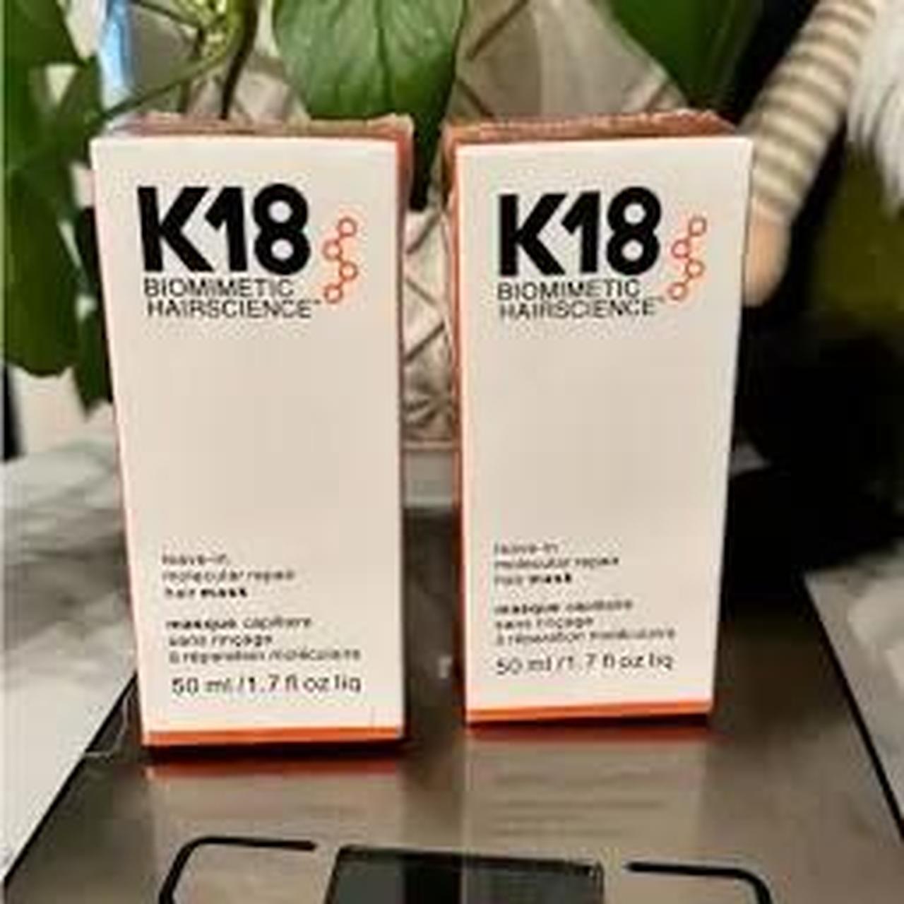 2 box K18 hair mask 1.7ozs new in box fast shopping - Depop