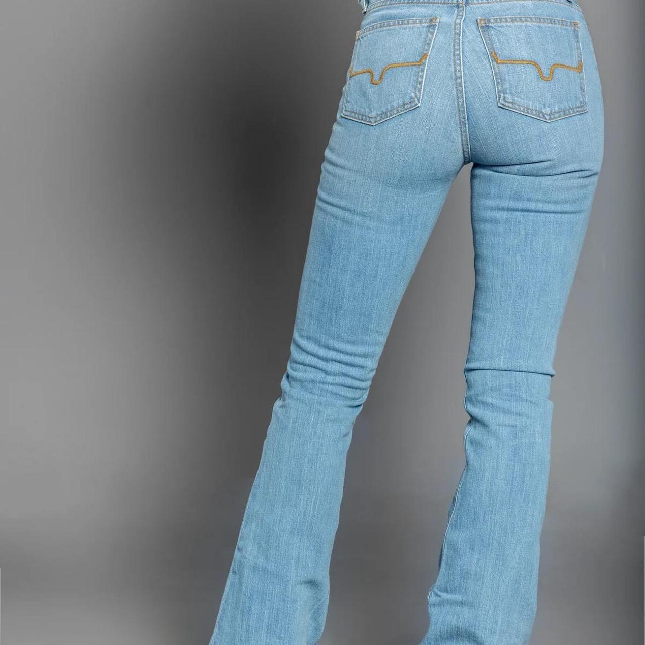 KIMES RANCH JEANS jennifer 24/25 high waisted or 00... - Depop