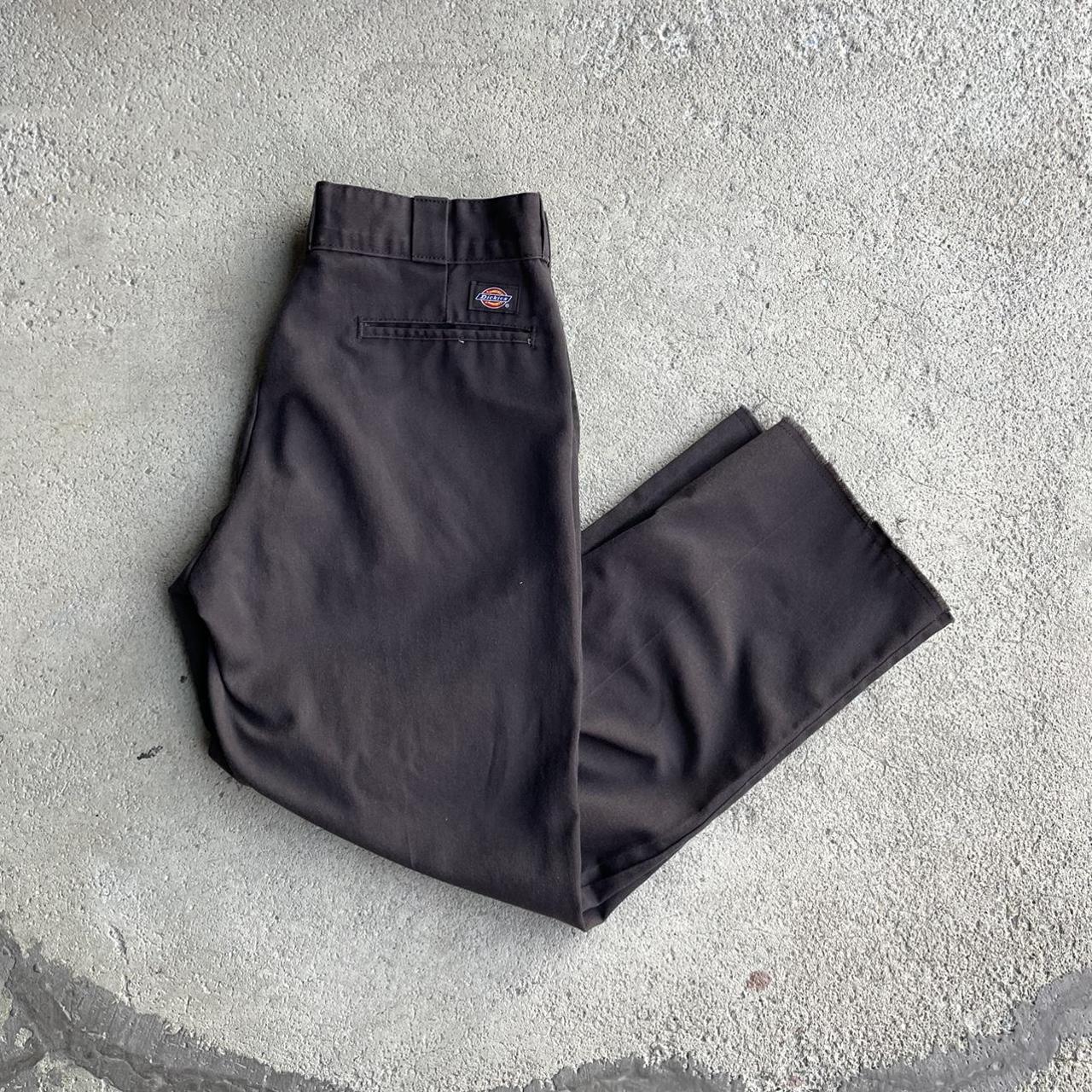 Vintage dickies 874 brown work pants Good overall... - Depop
