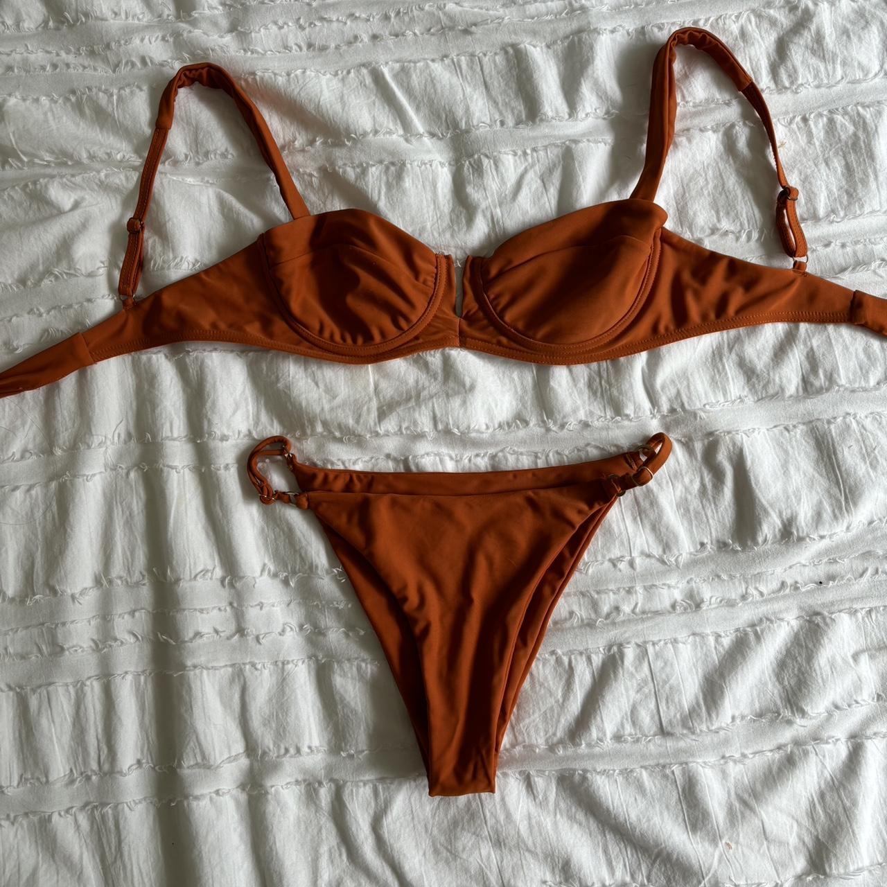 Monday Swimwear bikini set 🍊 Clovelly top in size S... - Depop