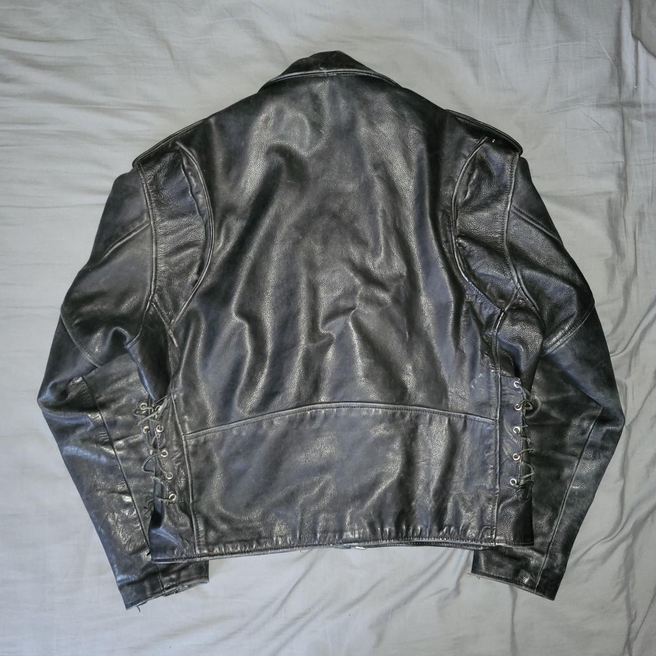 Interstate Leather - genuine leather jacket - The... - Depop