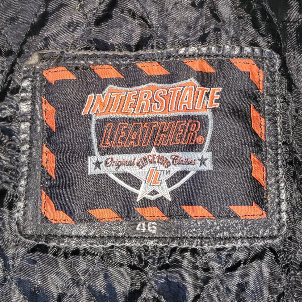 Interstate Leather - genuine leather jacket - The... - Depop