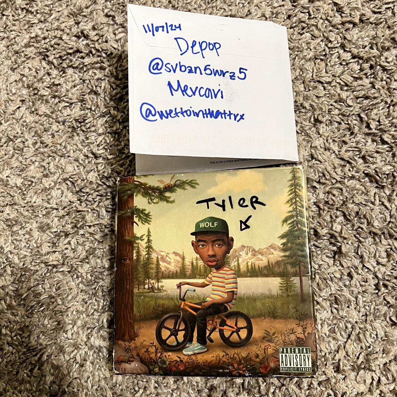 Tyler the creator signed wolf box set signed in... - Depop