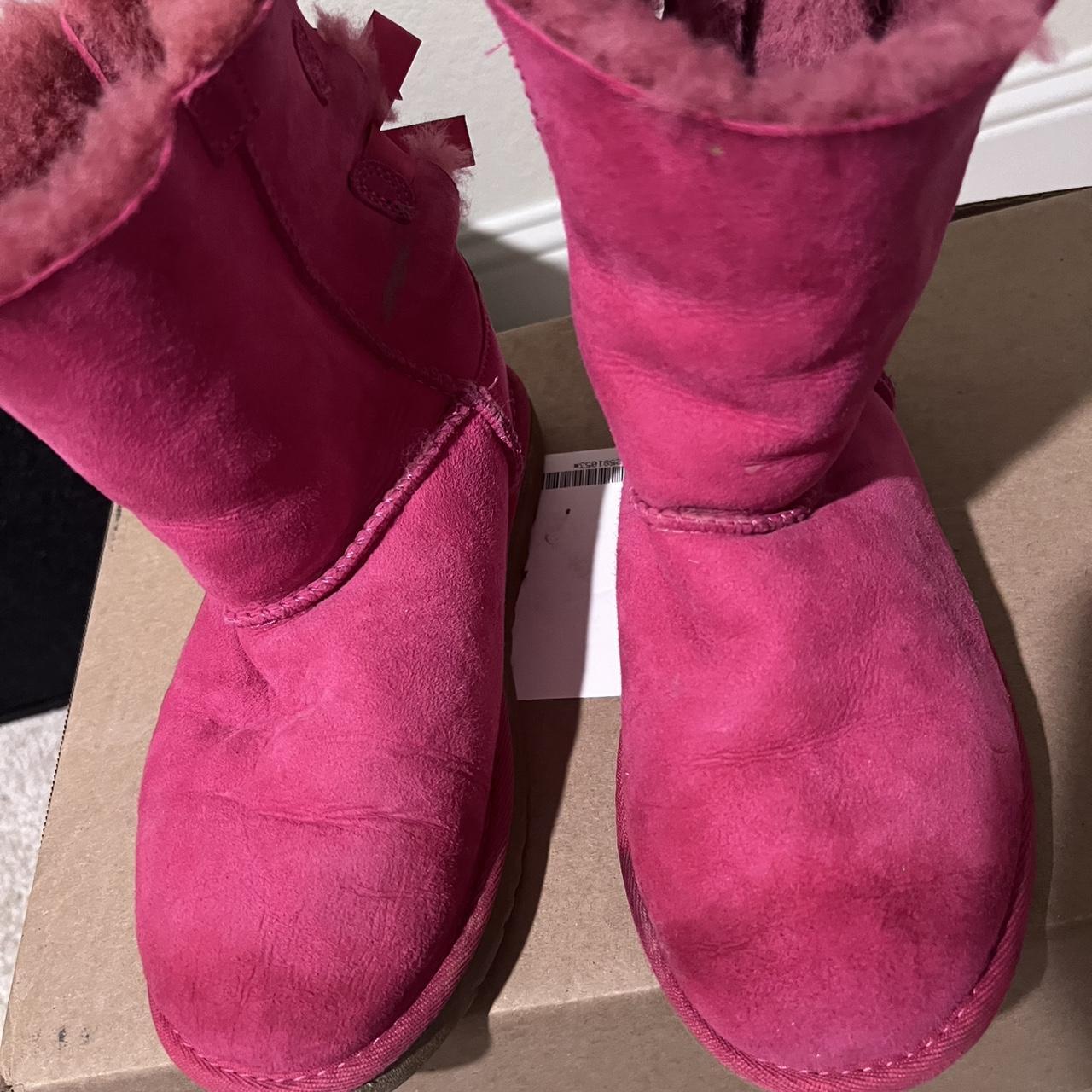 Pink UGG boots - Depop
