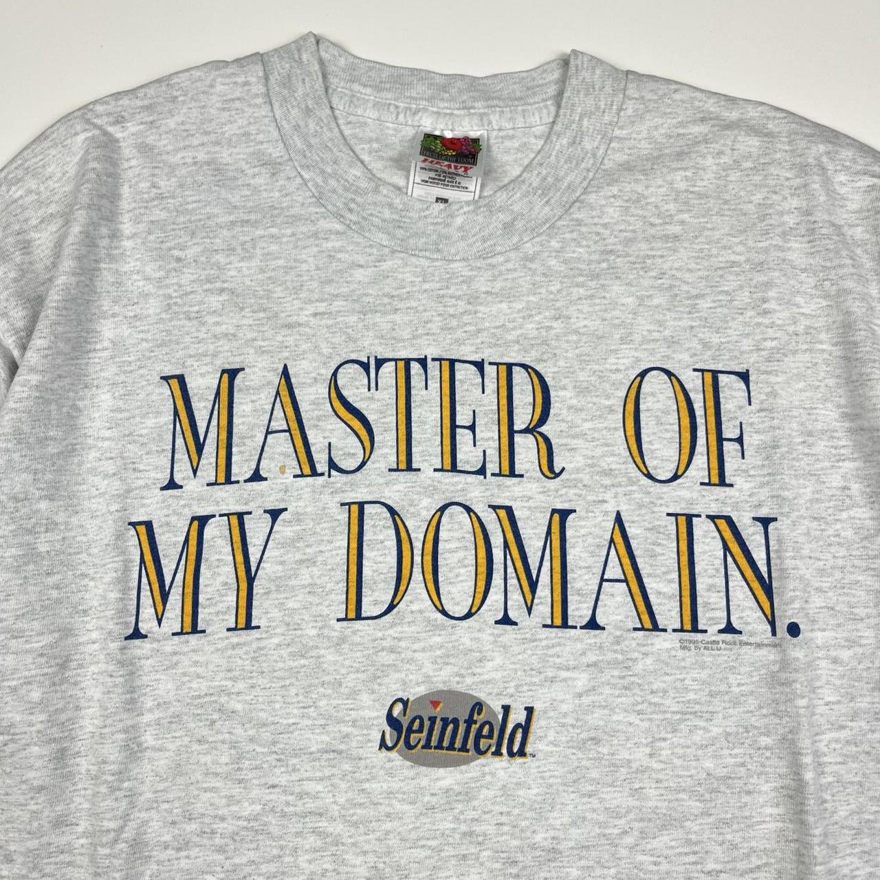 Vintage 1995 Seinfeld tv series promo master of my... | Depop