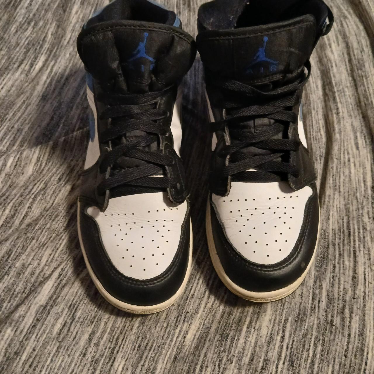 Jordan 1 blue no box - Depop