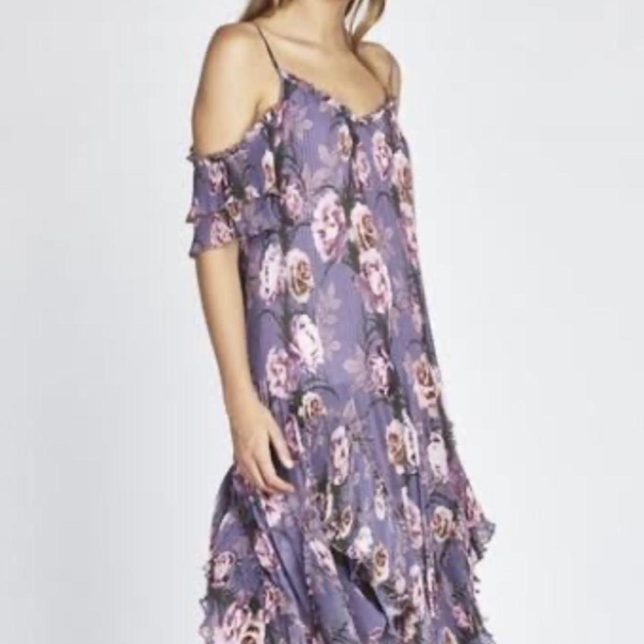 We Are Kindred Maxi Dress. Lined purple tulle with... - Depop