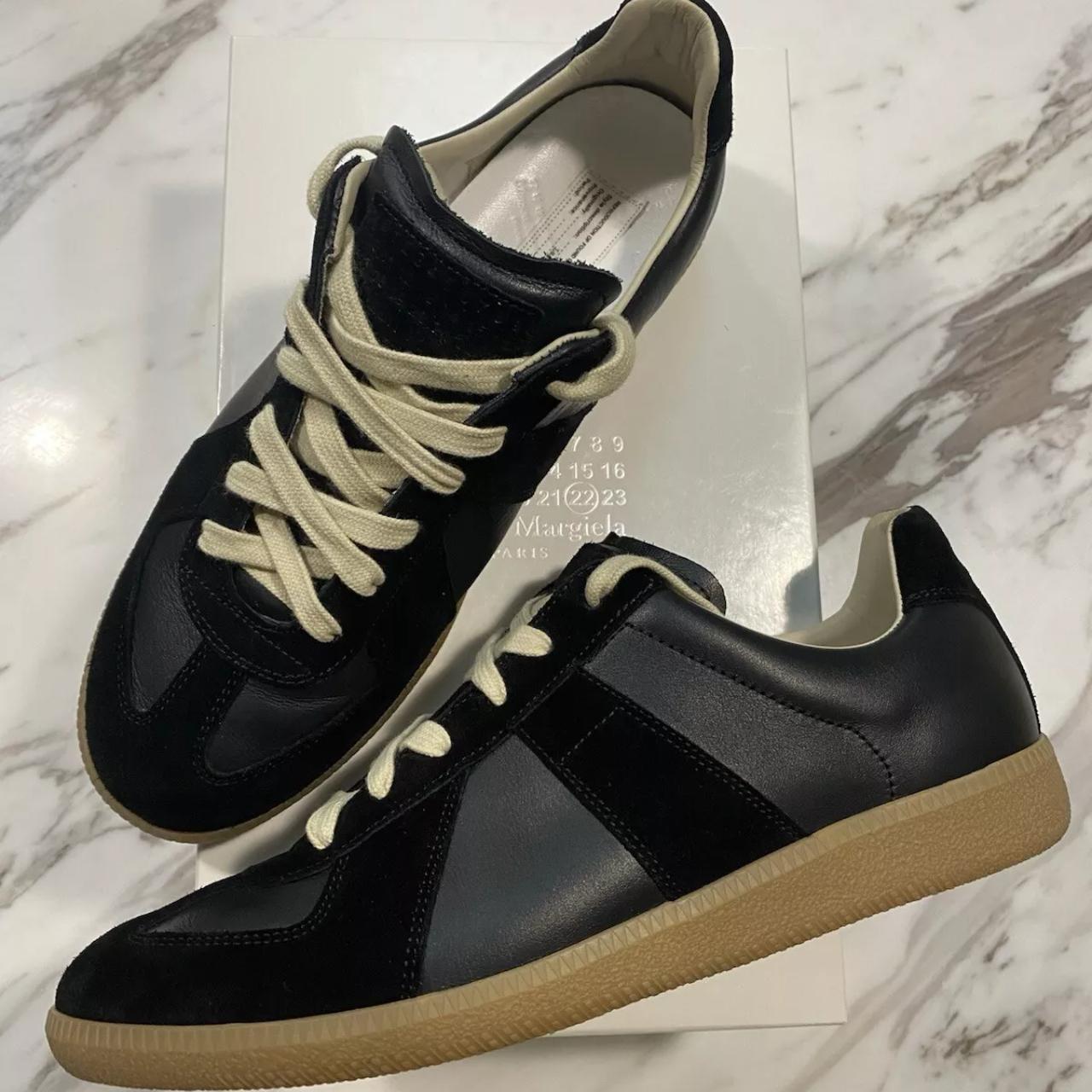 Maison Margiela Madison Margiela GATs Black Size... - Depop