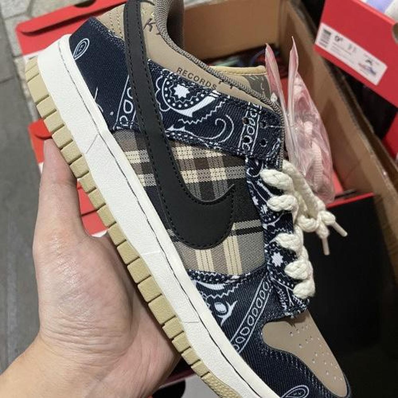 Travis Scott dunks brand new ANY SIZE,PRICE IS... - Depop