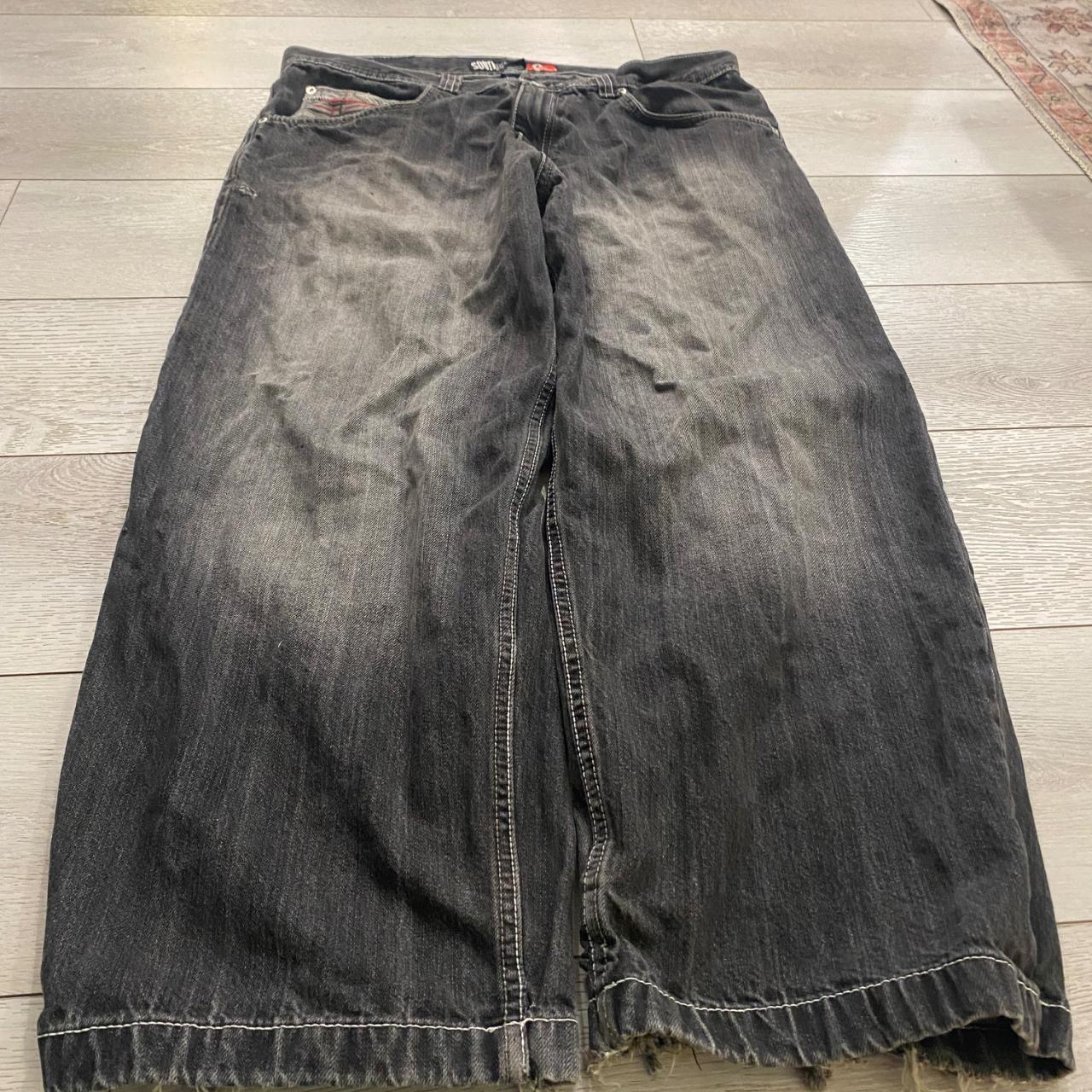 Grail Southpole Red Tabs 38x28 - 10” Leg... | Depop