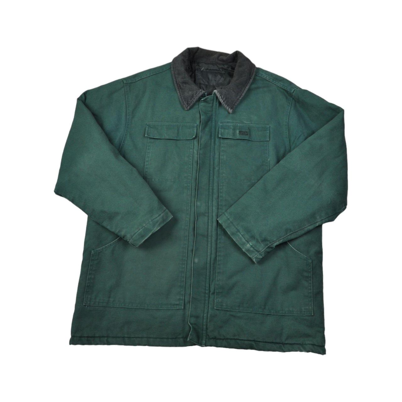 Vintage Workwear Kent Jacket Green Large Get that... - Depop
