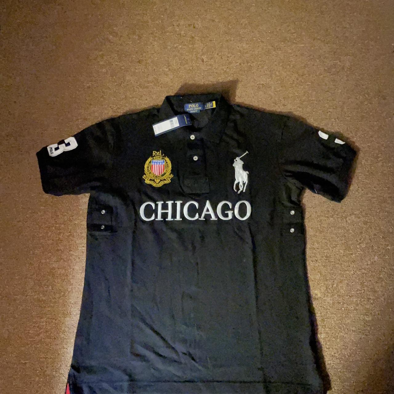 Chicago Polo Chief Keef Style Ralph Lauren Big Pony... | Depop