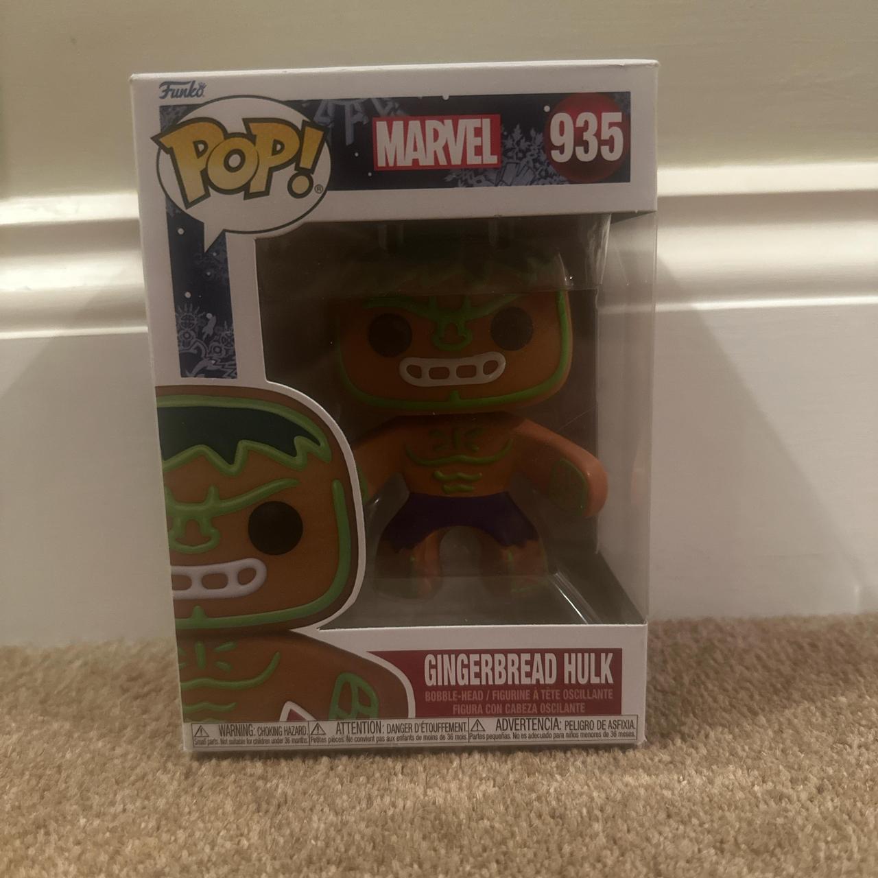 Funko Pop! Marvel Gingerbread Hulk 935#FunkoPop #Marvel - Depop