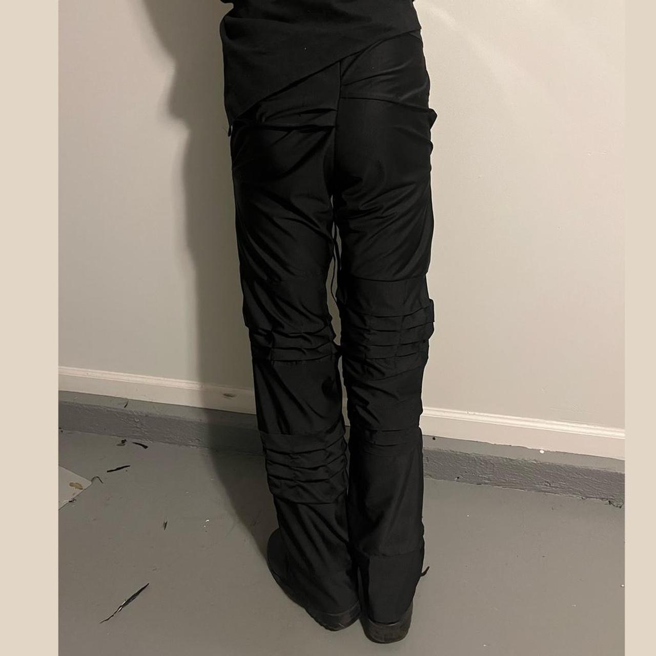 Black Knit Sweatpants Pleated GBW #fashion... | Depop