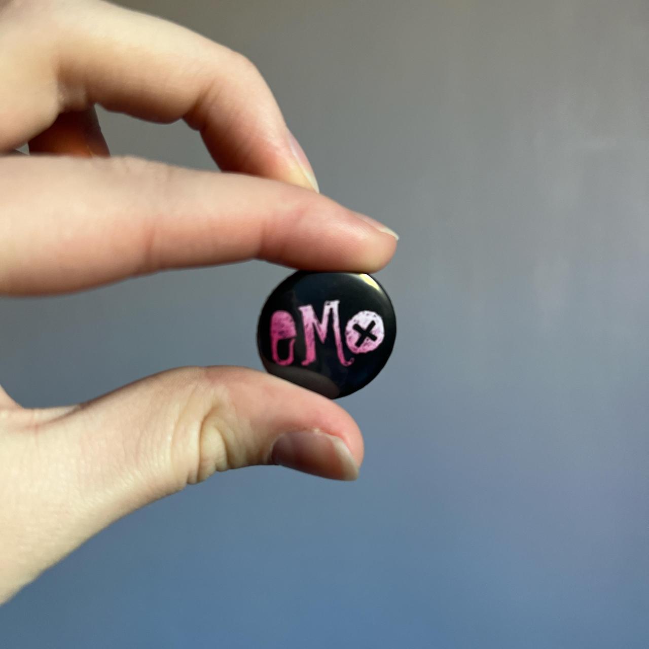 This is a handmade badge. #emo #badges #handmade | Depop