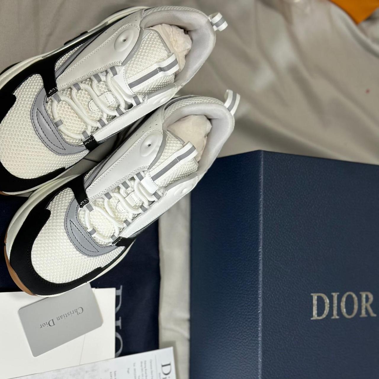 Brand New Dior 22S Sneakers • White and black... - Depop