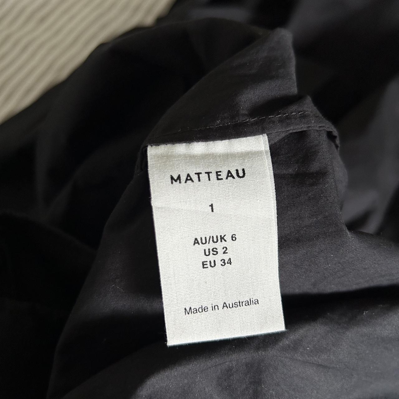 MATTEAU GATHERED ONE SHOULDER DRESS - BLACK Will... - Depop