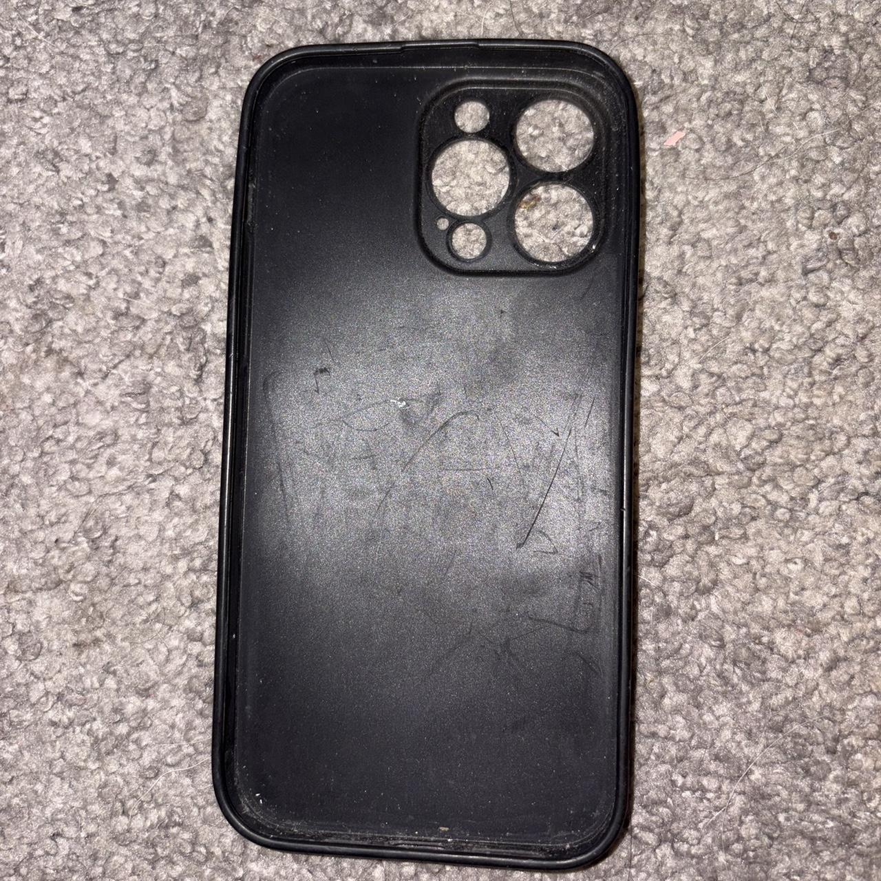 Pink and black Hello Kitty phone case iphone 14 pro... | Depop