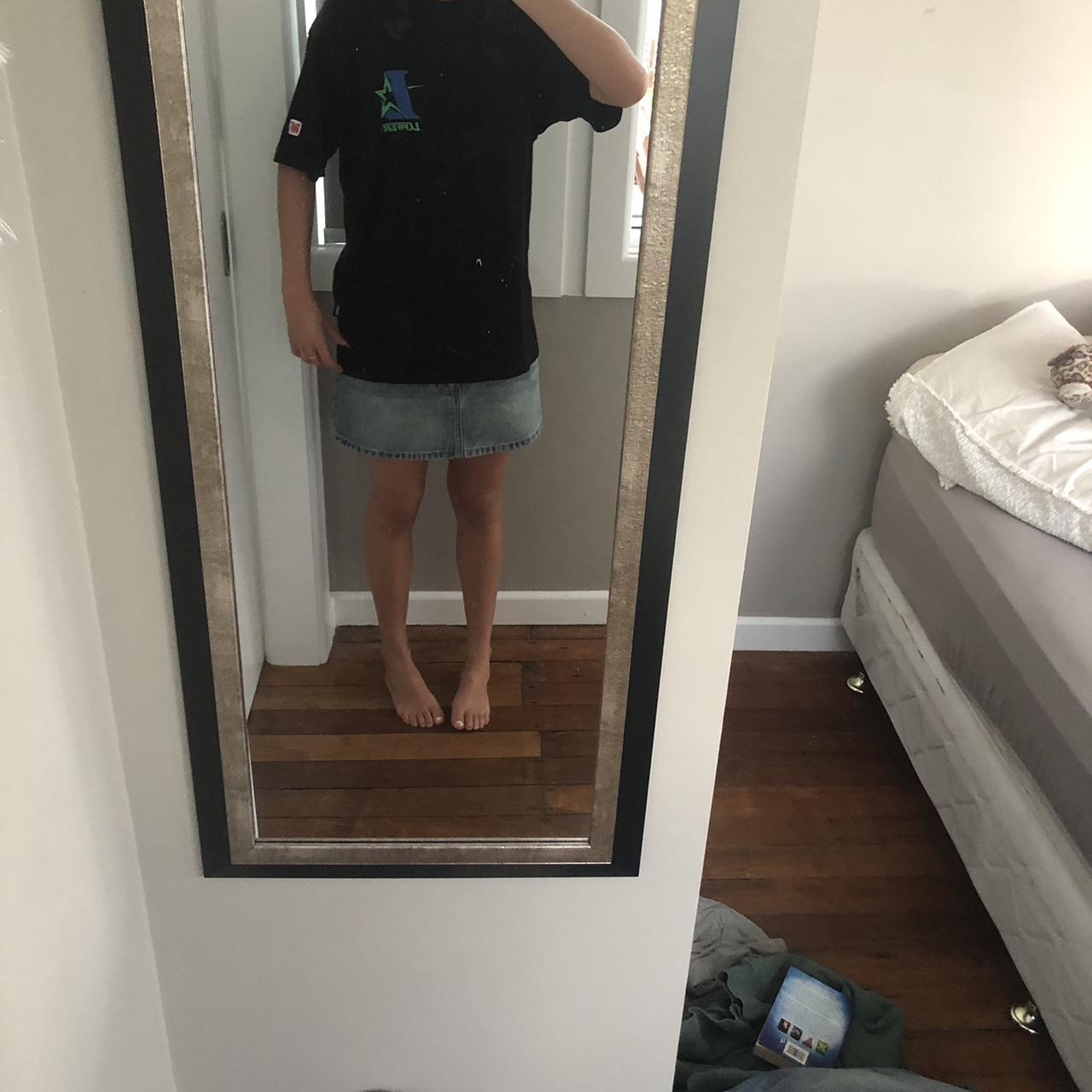 Black and green Lower Tee | Depop