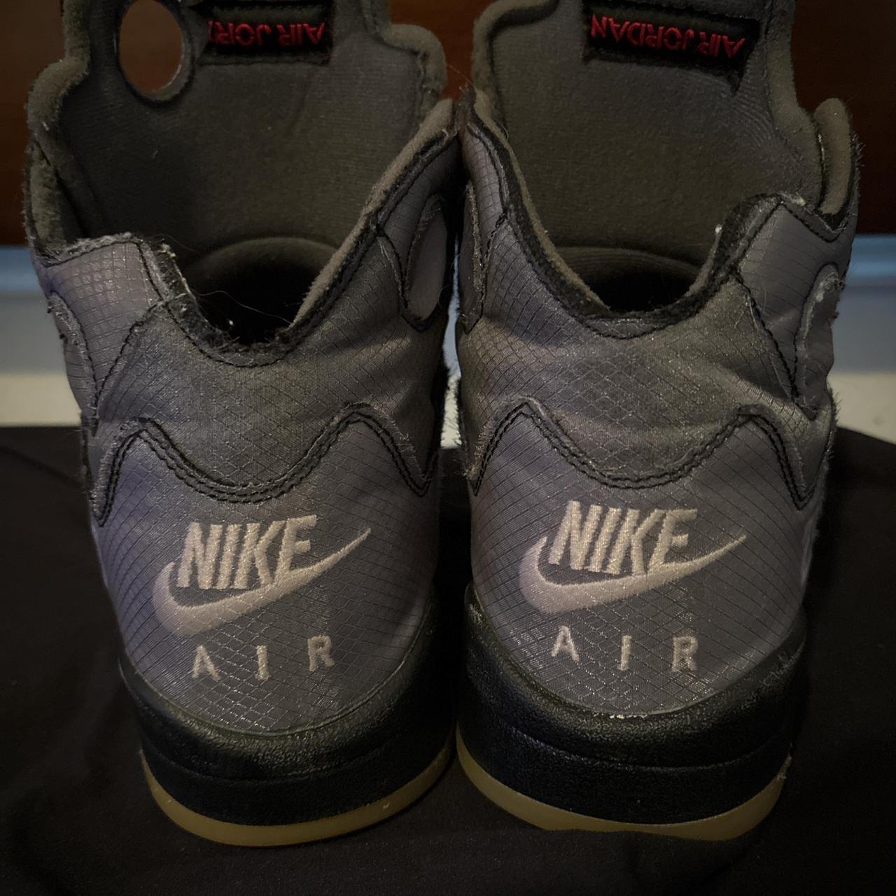 Jordan 5s Grey Offwhite , worn 11 times still in... - Depop