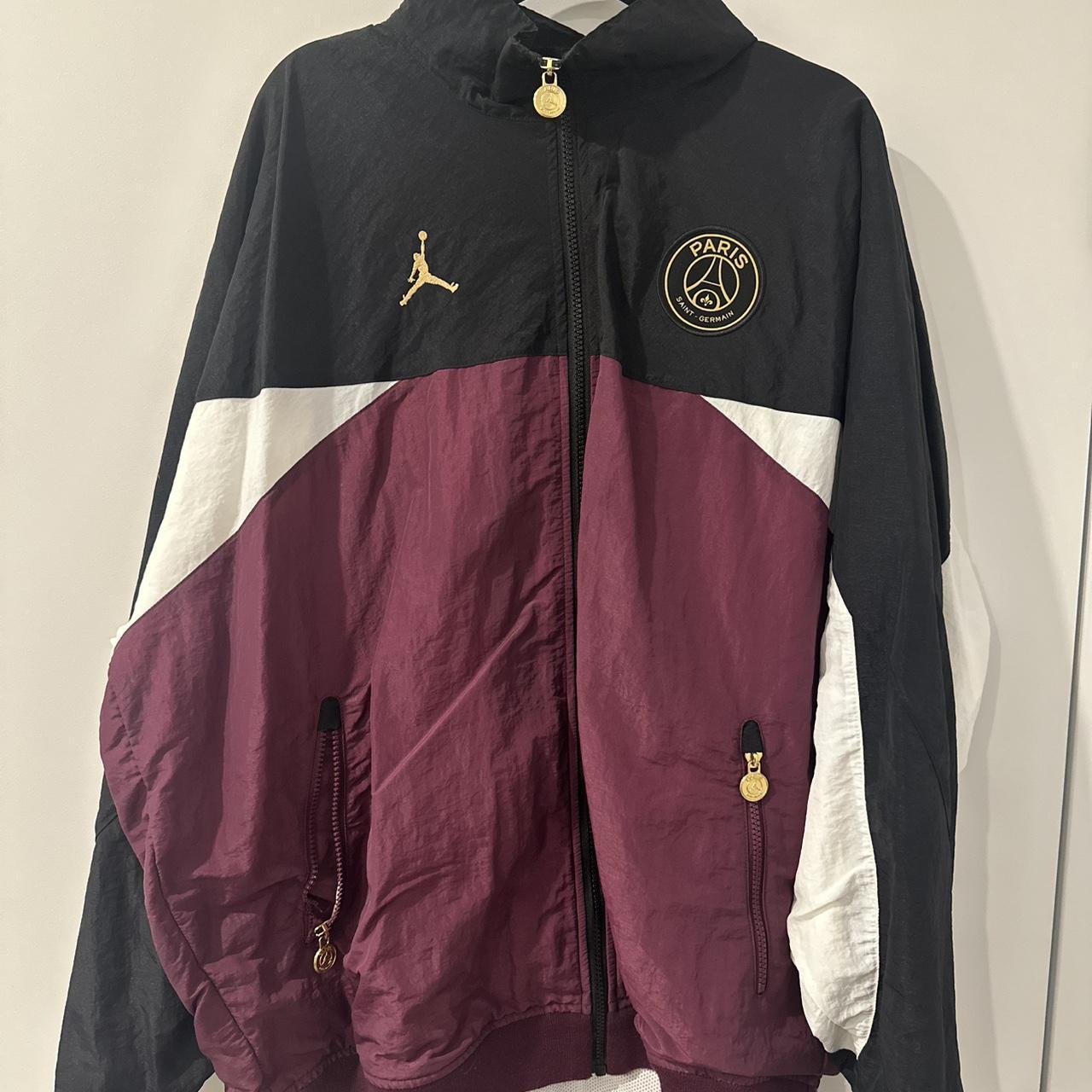 PSG x Jordan Jacket Size Large, right sided pocket... - Depop