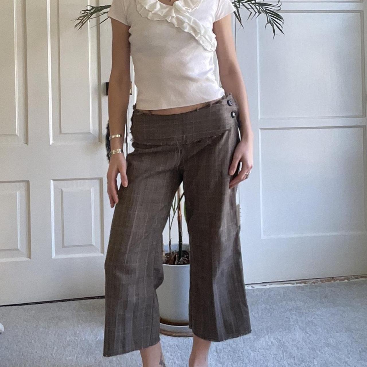 Low rise capris Ultra chic relaxed low rise micro... | Depop