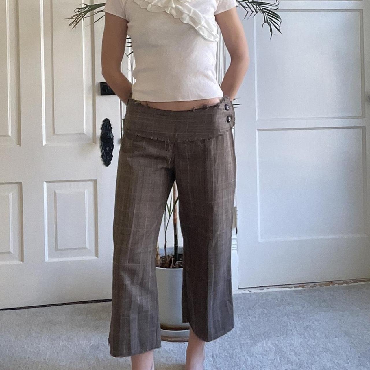 Low rise capris Ultra chic relaxed low rise micro... | Depop