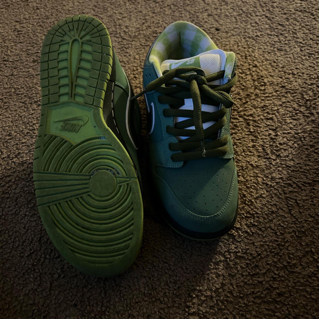 Nike SB Dunk Low Concepts Green Lobster , Size 8.5 ,... - Depop