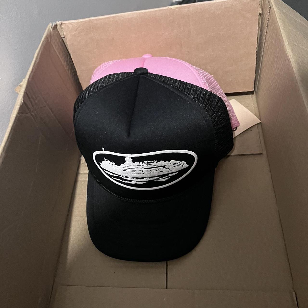 Corteiz Premium Puff Print Alcatraz Trucker Cap -... - Depop