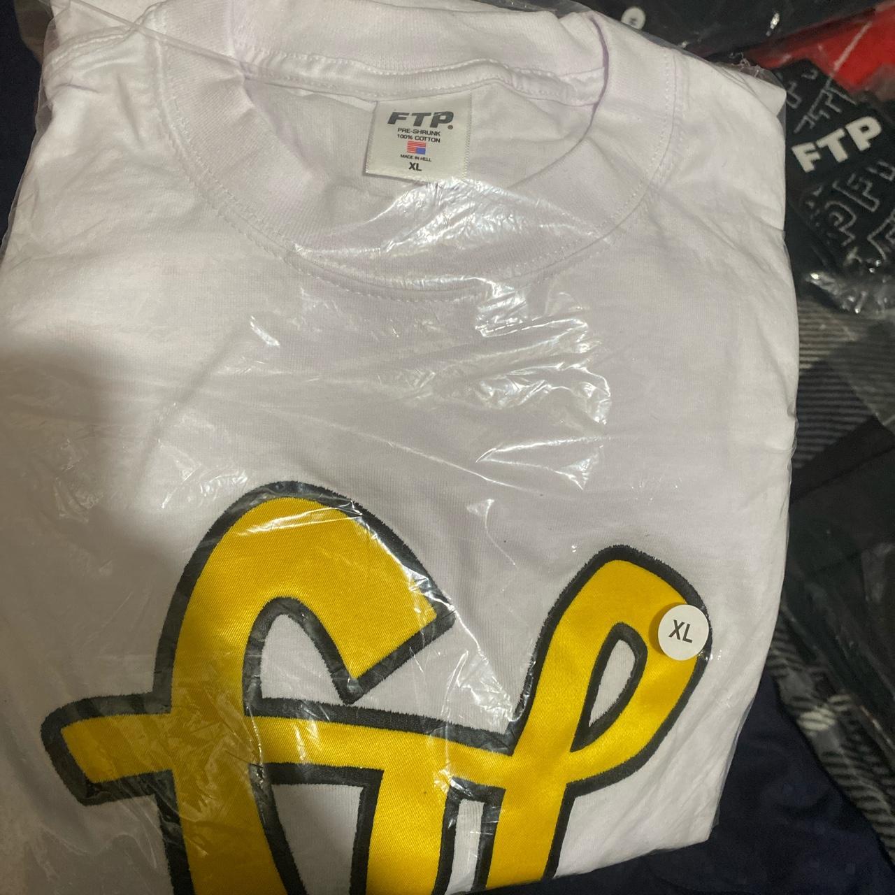 FTP “fubu font” tee embroidery done on shirt not... - Depop
