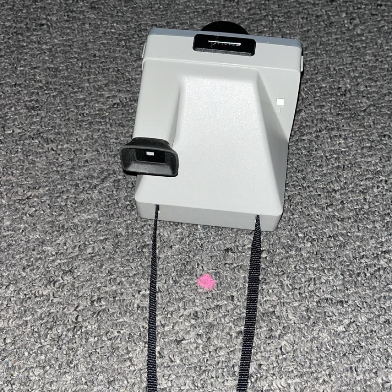 White and grey Polaroid camera,mint condition... - Depop