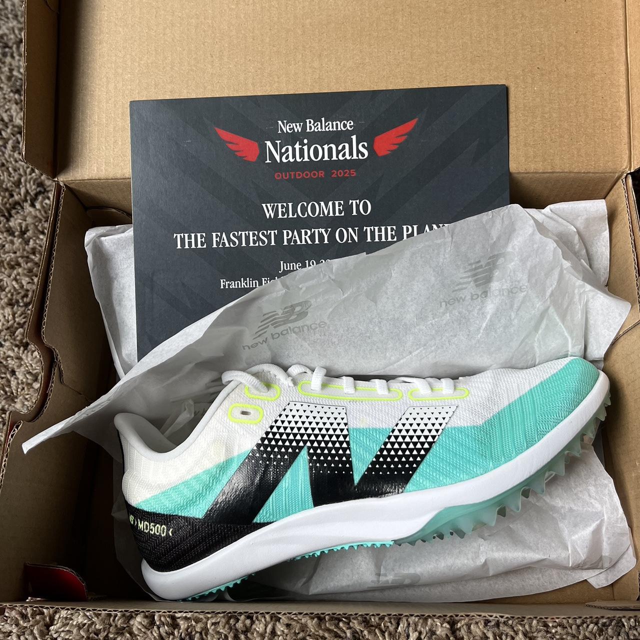 New Balance fuel cell running spikes size 6 (they... | Depop
