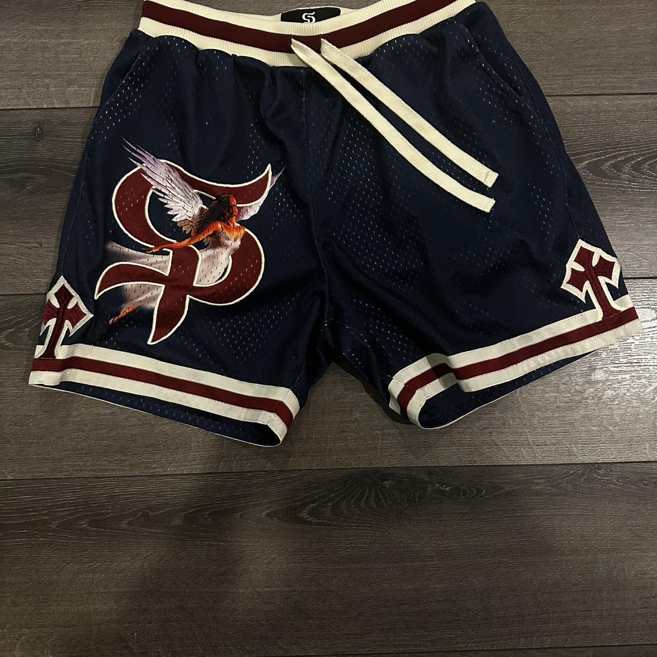 Saint Potential, size mens small, red, navy blue,... | Depop